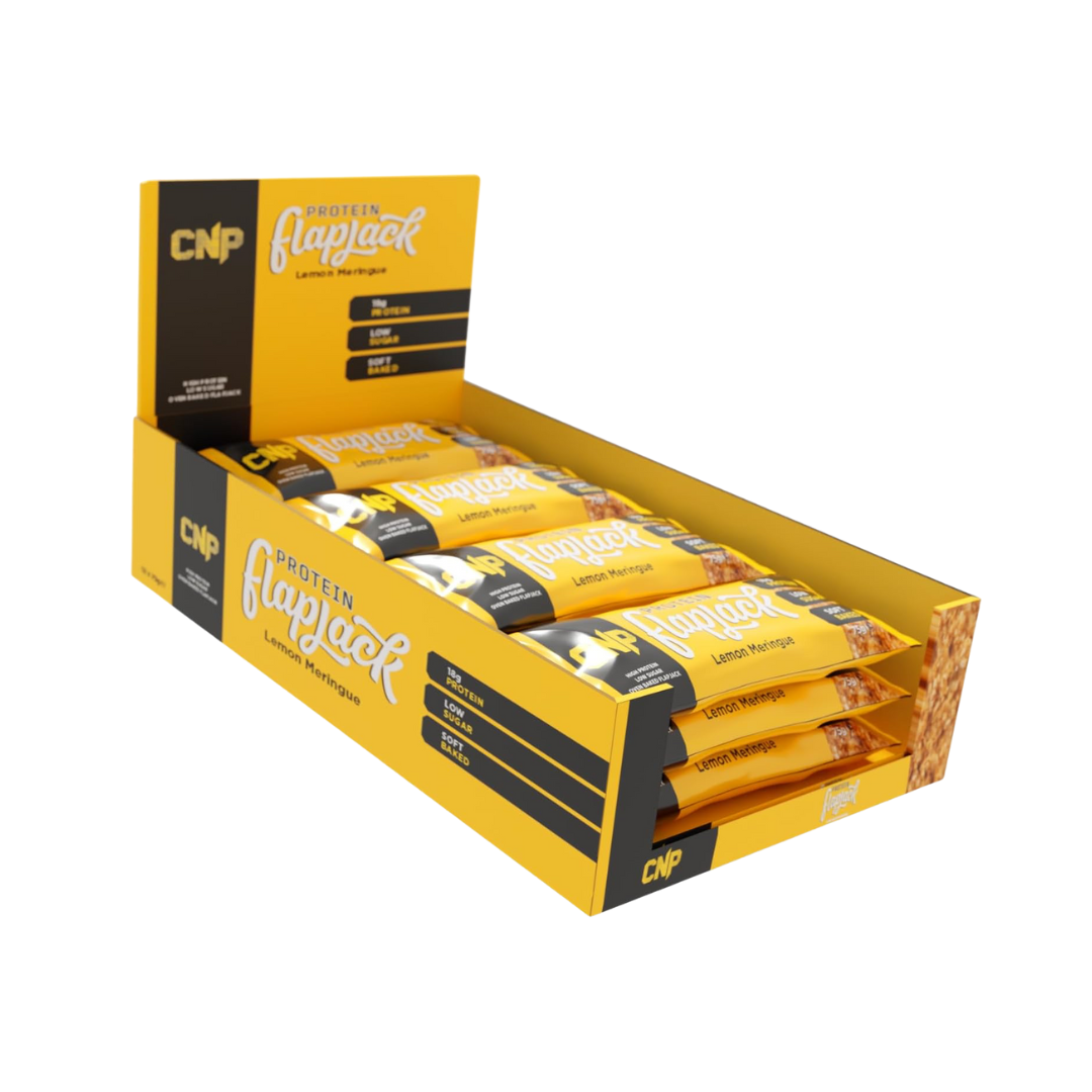 CNP Protein Flapjack 12x75g Lemon Meringue – The Box Supplements