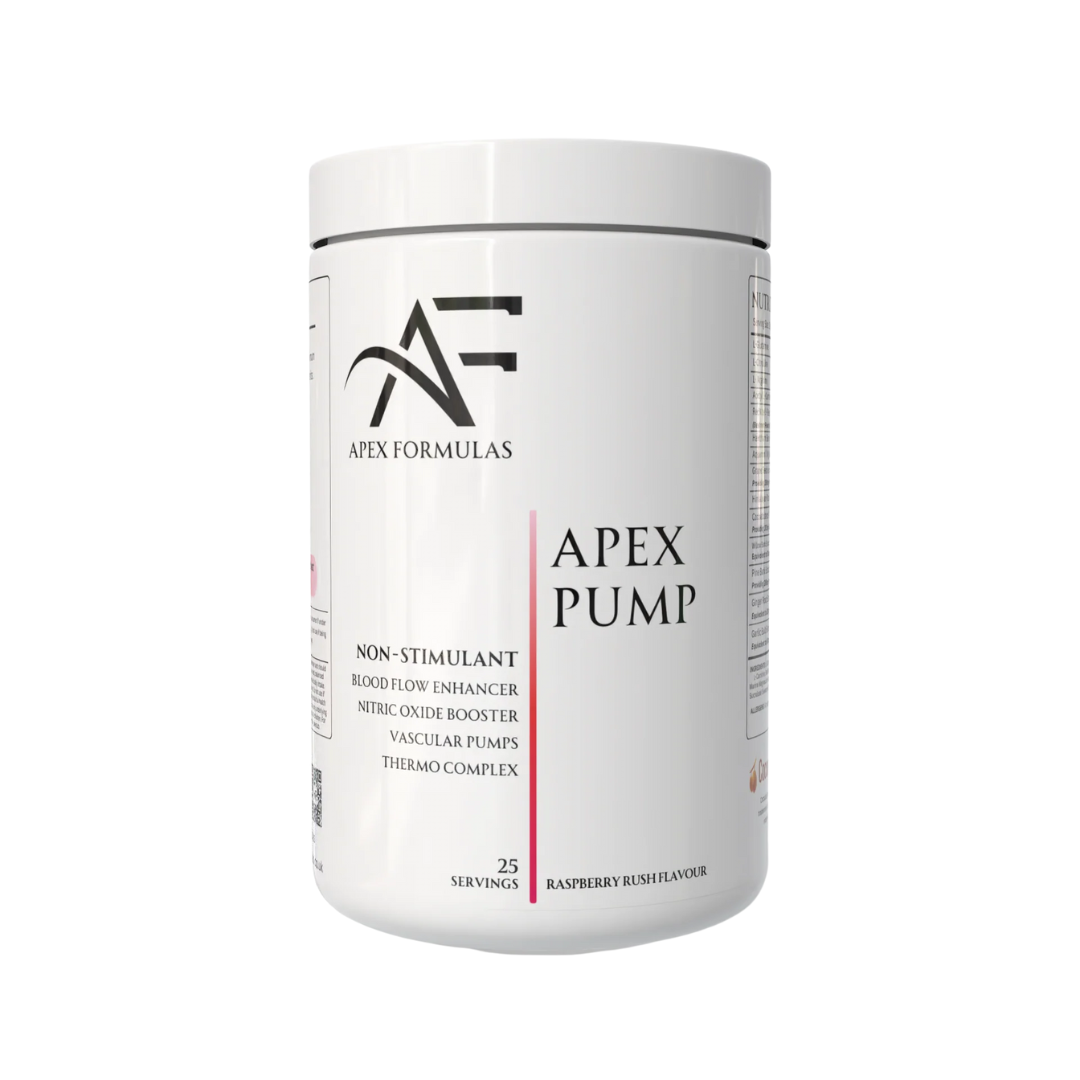 Apex Formulas Apex Pump 625g Raspberry Rush – The Box Supplements