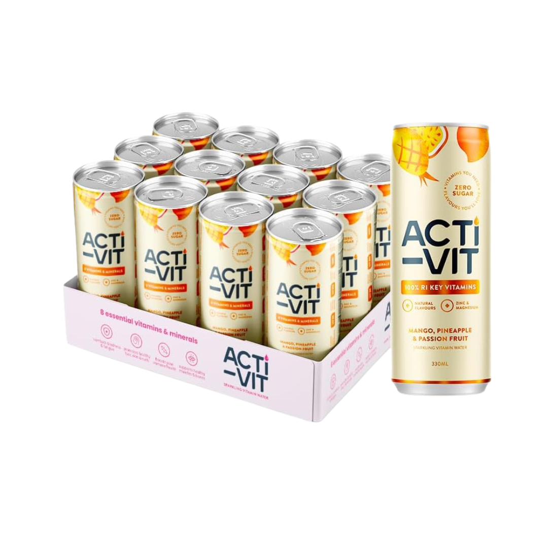 Actiph Activit 12x330ml Mango & Passionfruit – The Box Supplements