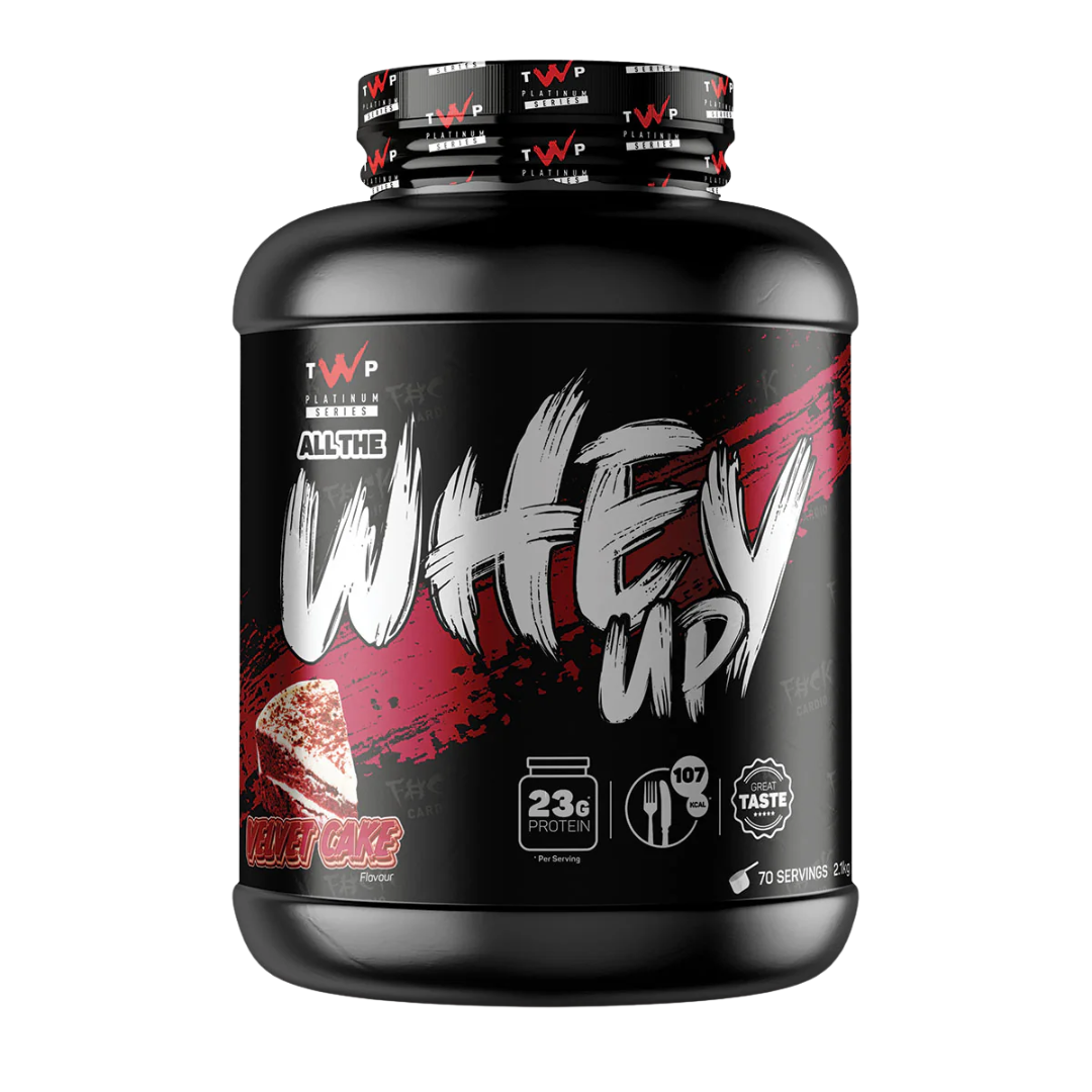 TWP ALL THE WHEY UP 2.1kg Red Velvet Cake – The Box Supplements