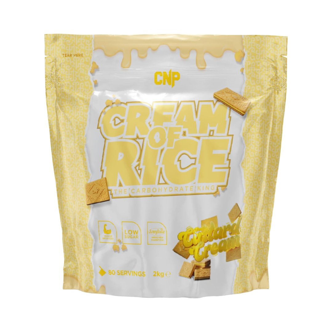 CNP Cream of Rice 2kg Custard Cream – The Box Supplements