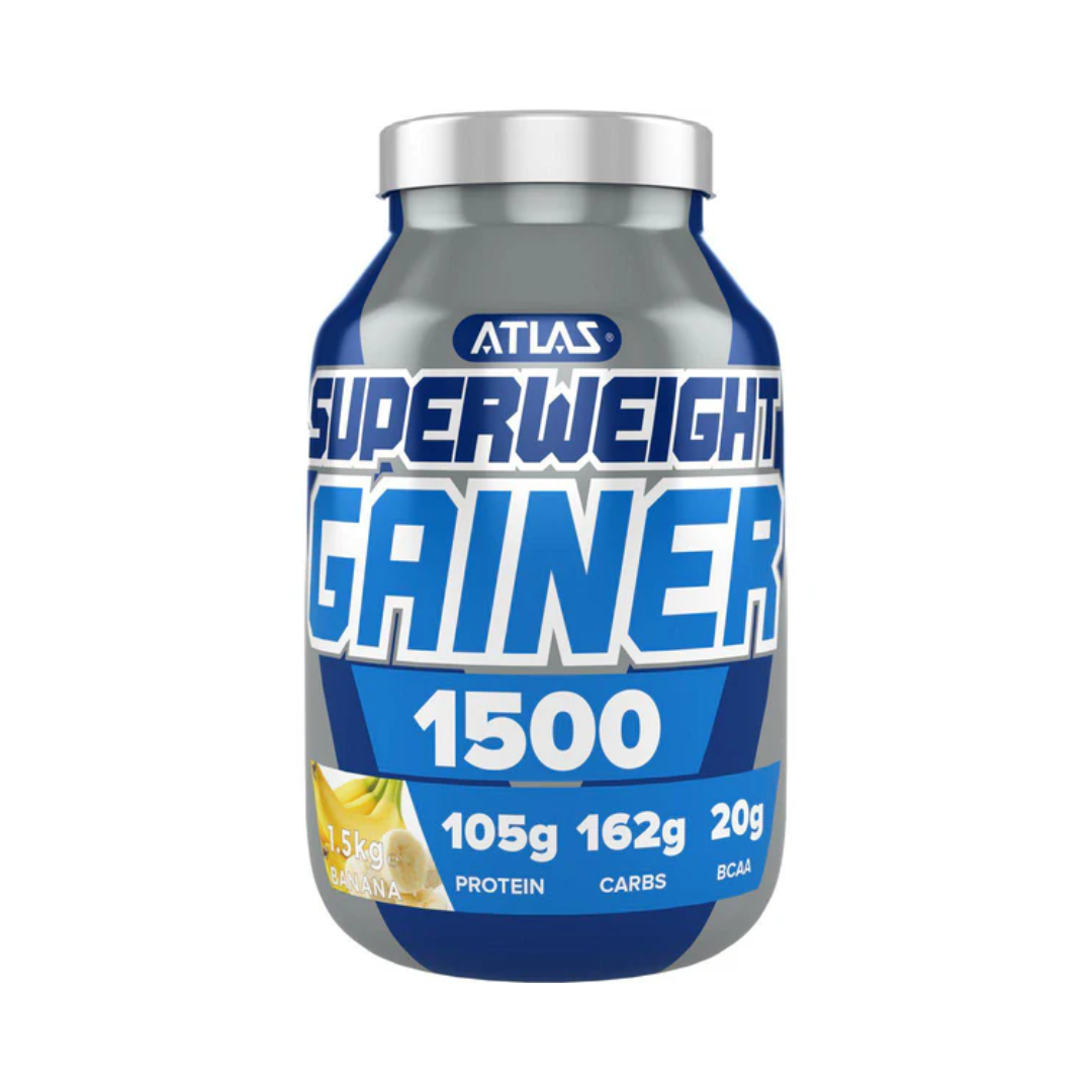 Atlas Superweight Gainer 1500 1.5kg - Banana – The Box Supplements