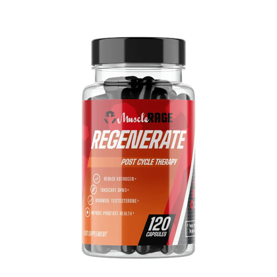 Muscle Rage Regenerate 120 Caps – The Box Supplements