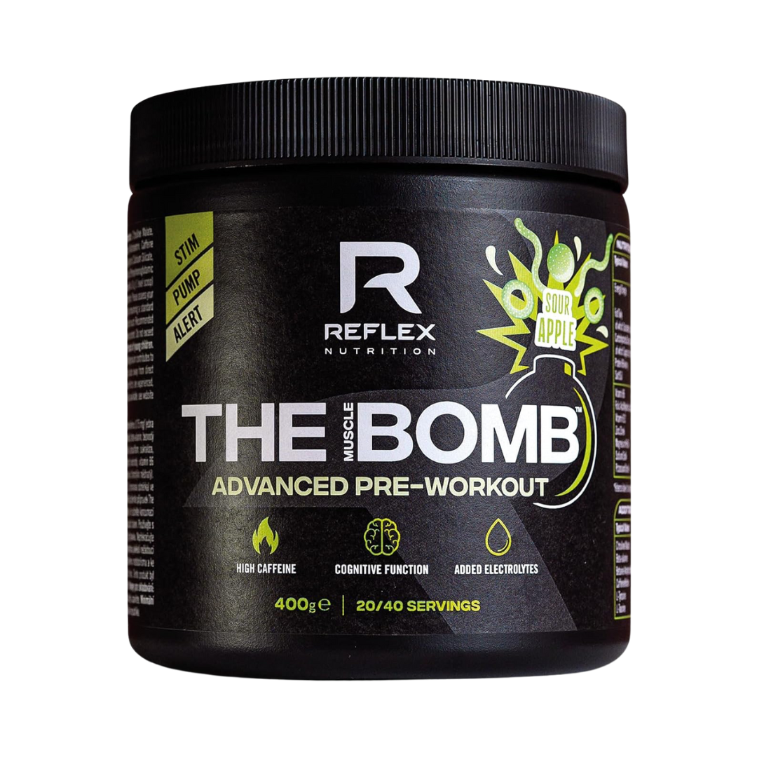 Reflex Nutrition The Muscle Bomb 400g - Sour Apple – The Box Supplements