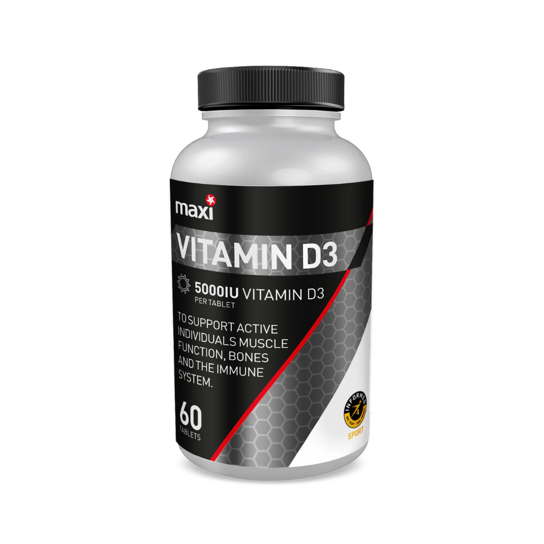 MaxiNutrition Vitamin D3 120 Caps – The Box Supplements