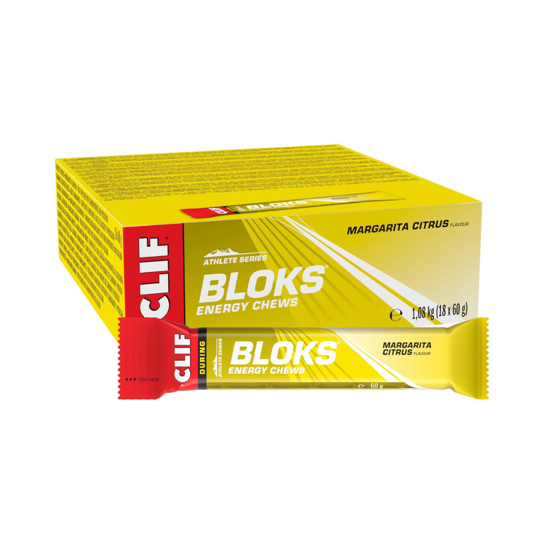 CLIF Bloks Energy Chews 18x60g - Margarita – The Box Supplements